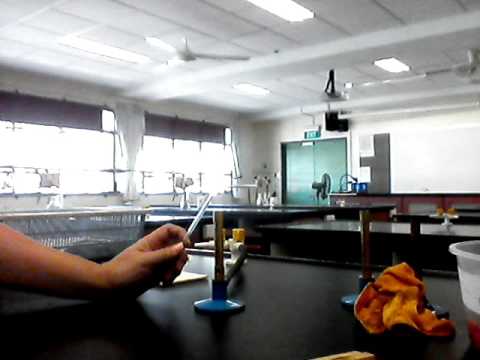 Make delivery tube from glass tubing - YouTube