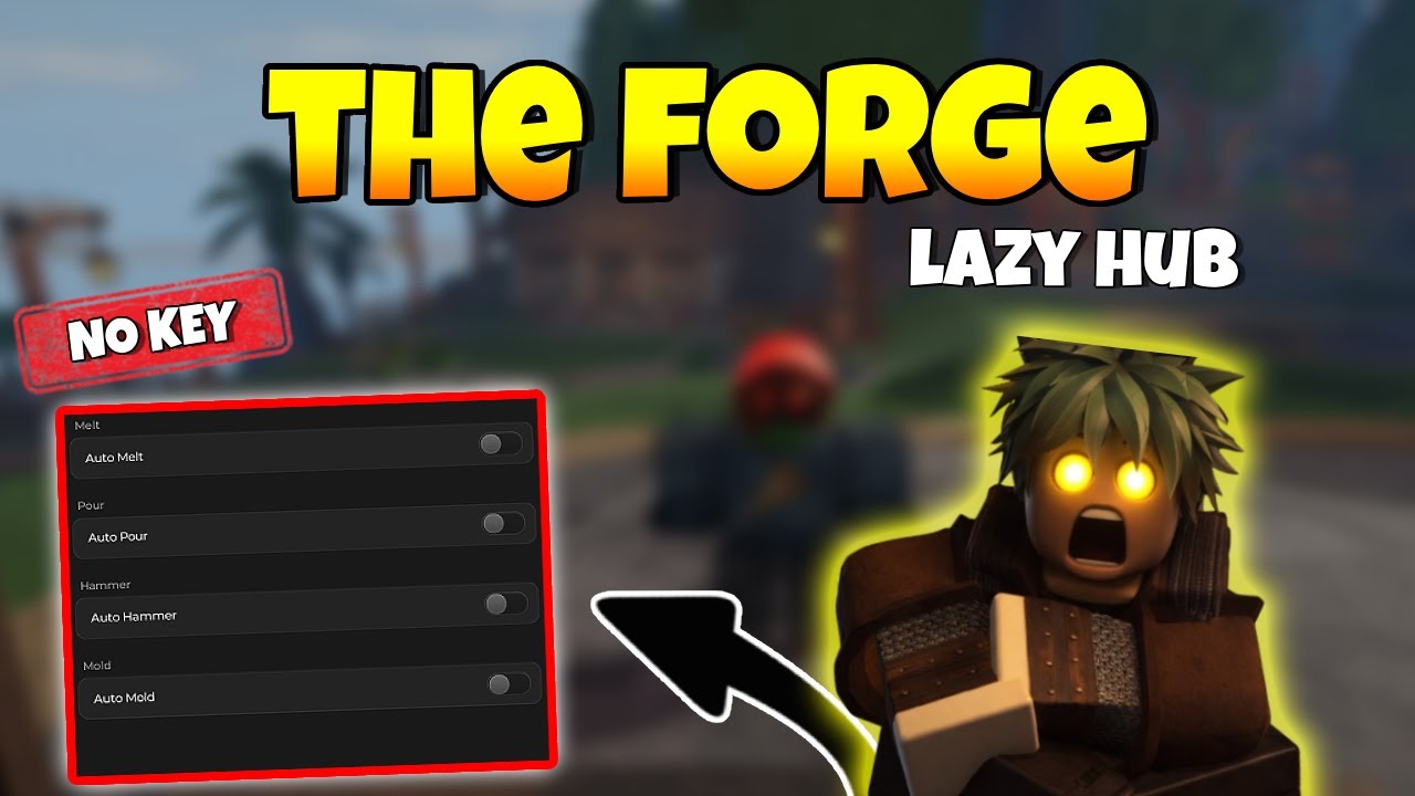 The Forge Script (NO KEY) - Ore Scanner, Instant Craft, Auto Mine ...
