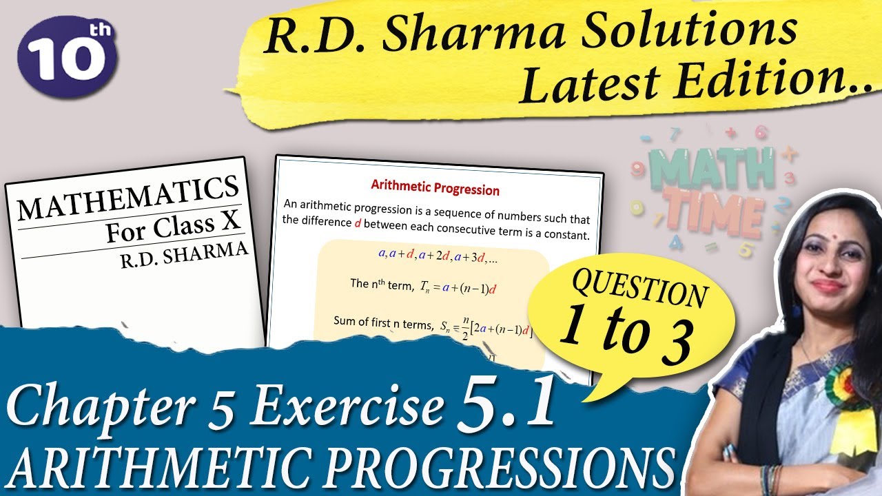 Ex 5.1 RD Sharma Solution for Class 10 Maths Chapter 5 Arithmetic ...