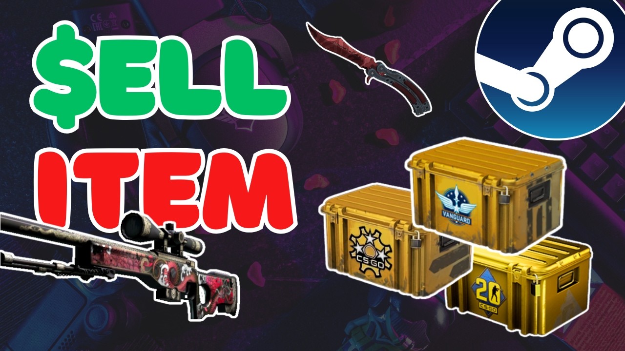 Selling Items on Steam Made EASY! - YouTube
