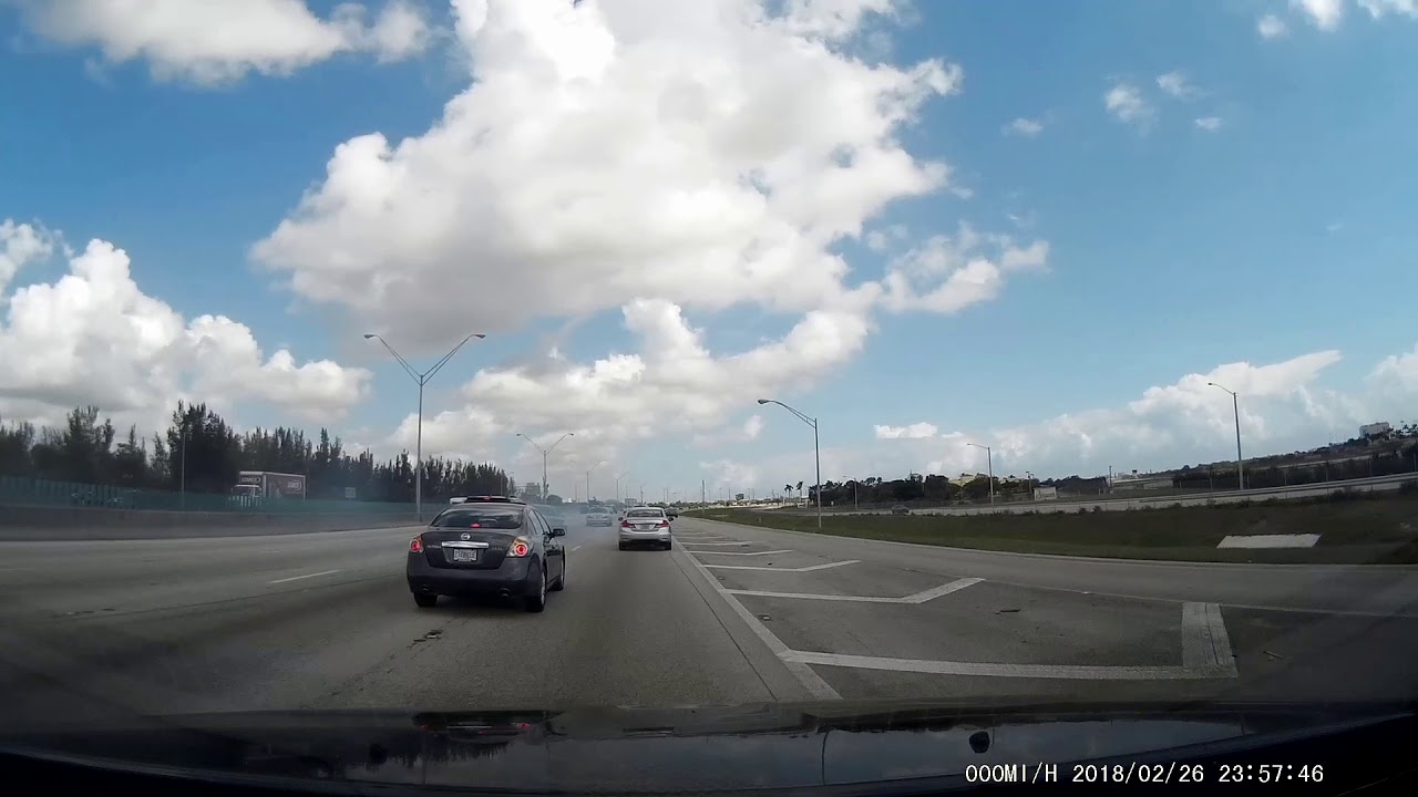 Guy in far left lane demonstrates a perfectly executed bootleg ...
