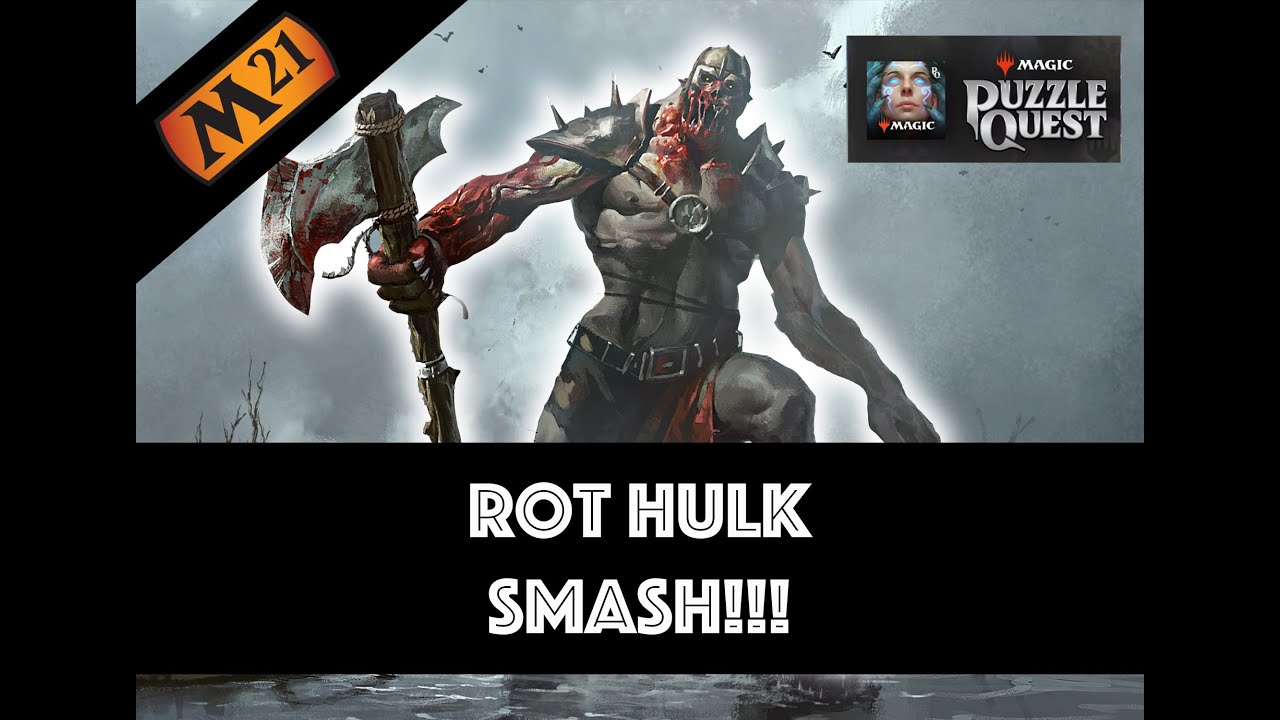 Rot Hulk Smashes! | Magic the Gathering Puzzle Quest - YouTube