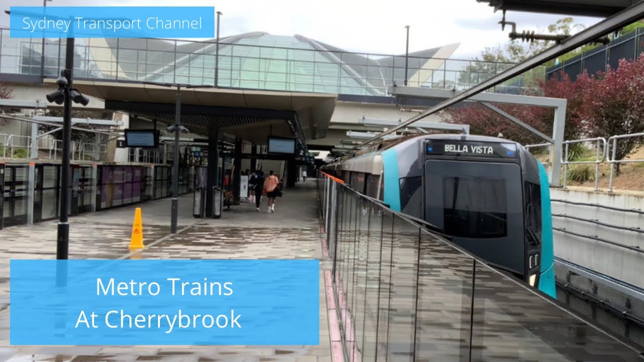 Sydney Transport Vlog 269: Metro Trains At Cherrybrook - YouTube