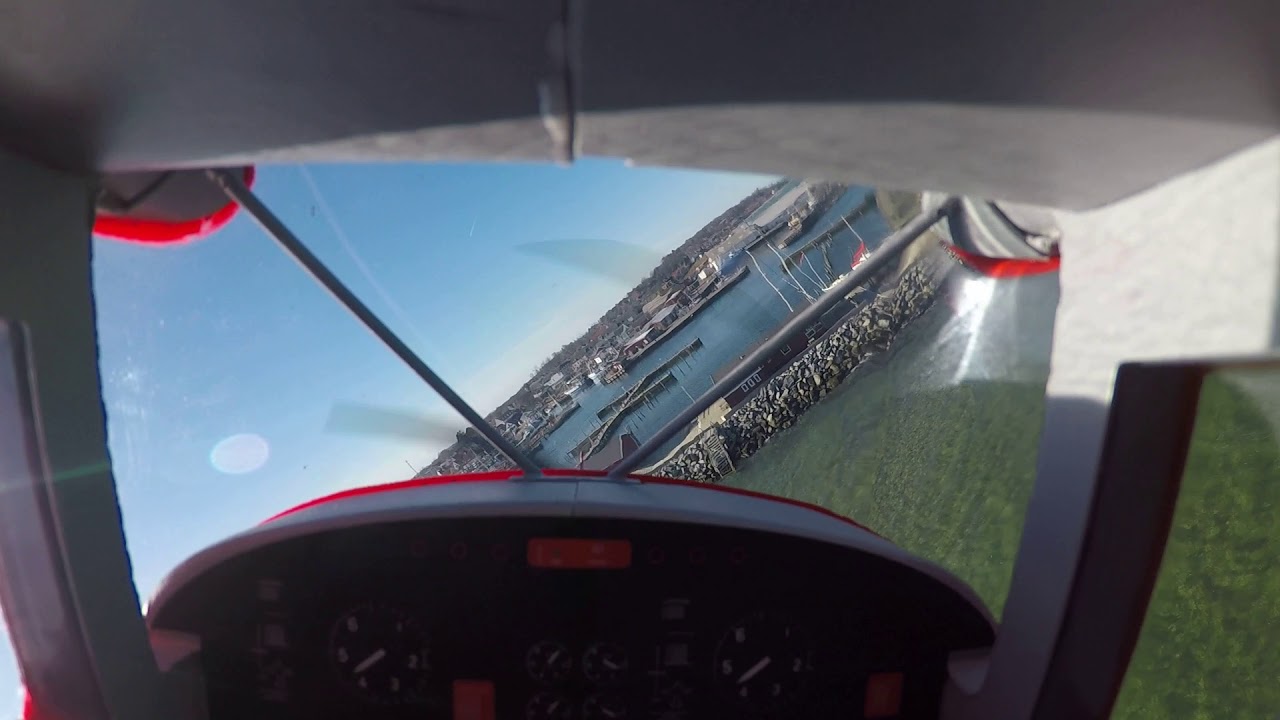 E-flite Maule M7 cockpit action - YouTube