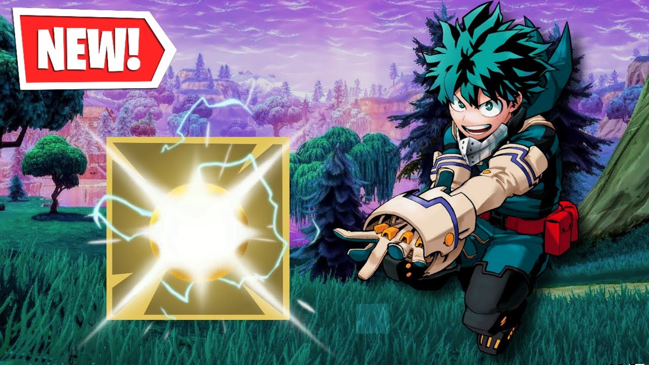 MYTHIC DEKU'S SMASH GAMEPLAY in Fortnite - YouTube