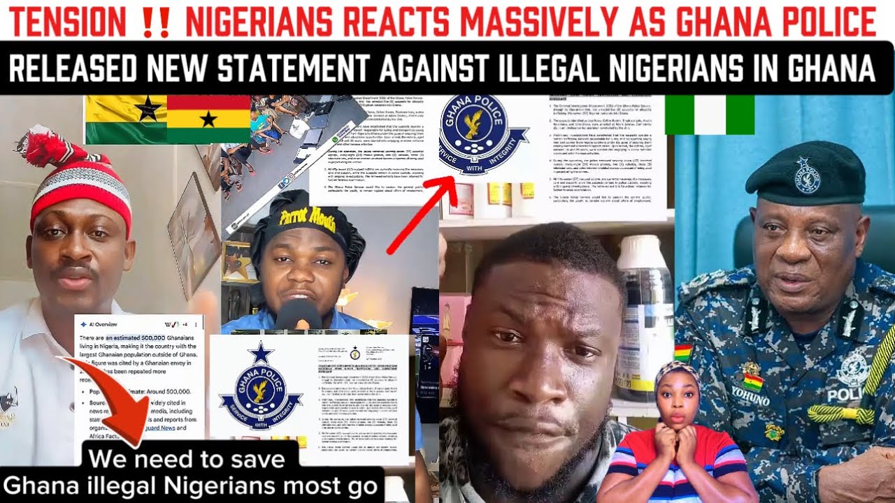 Shocking Move ‼️ Nigerians Reacts Massively As Ghana Police Release New ...