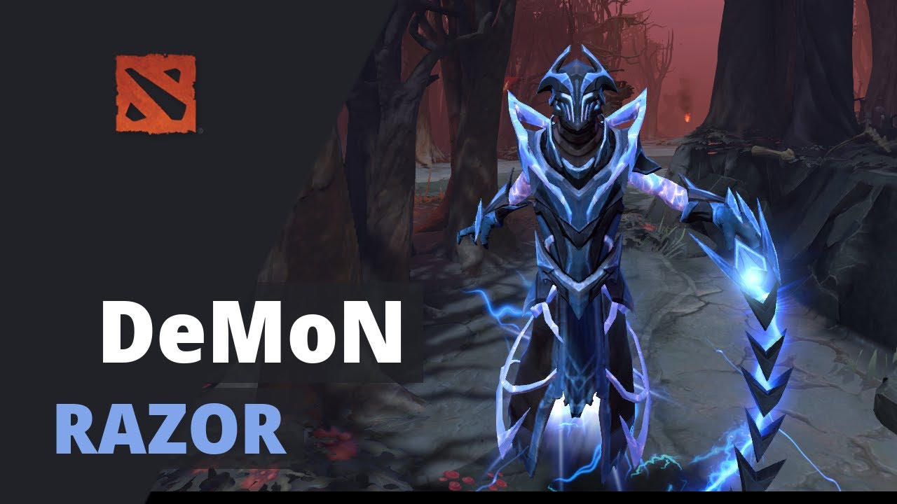 DeMoN plays Razor Dota 2 Full Game - YouTube