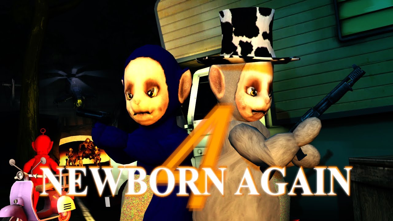 White Tubby and Ron encounter Enemies again! (SFM Slendytubbies) - YouTube