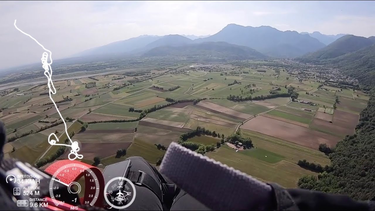 Paragliding training - Meduno Italy - 14-06-2019 - 3 Final Flight - YouTube