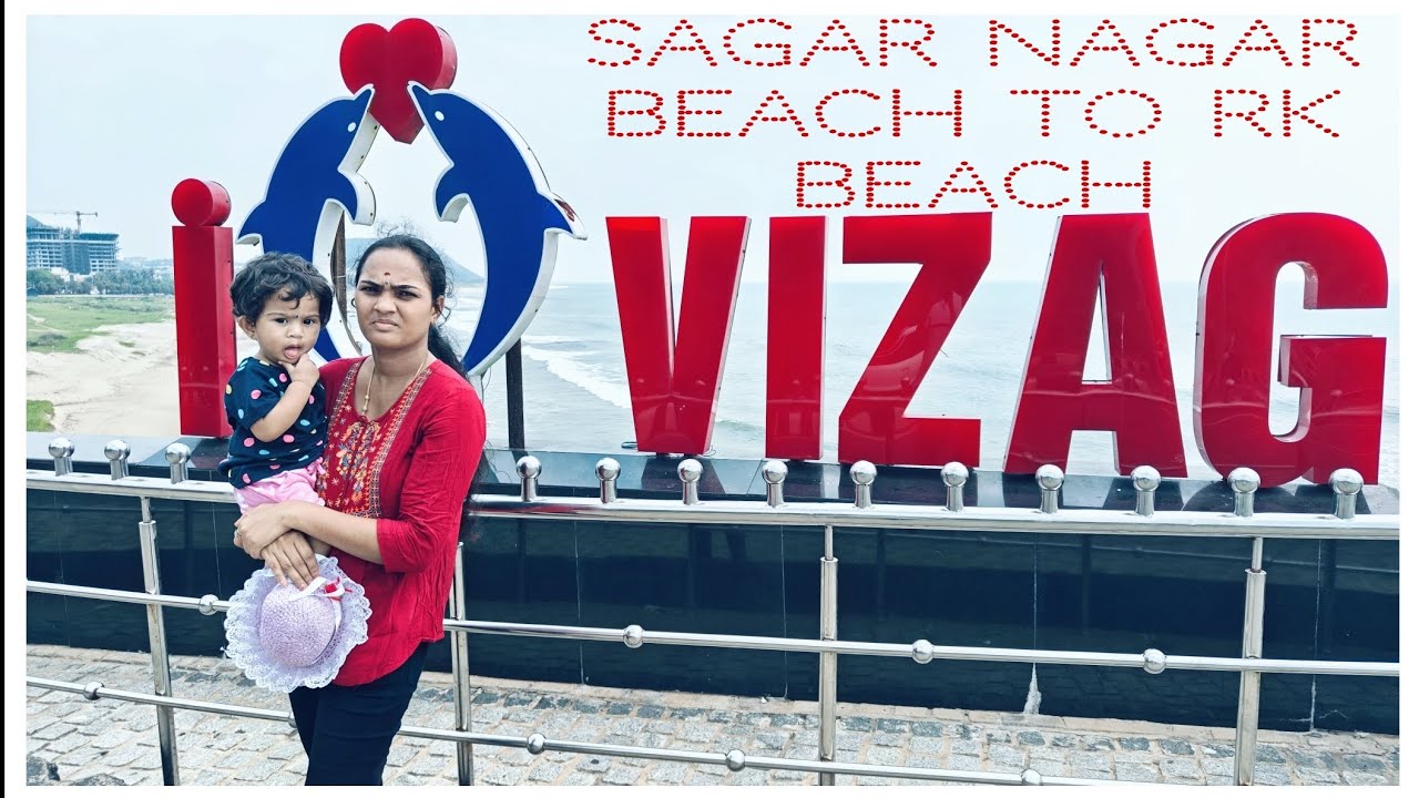 Sagar Nagar to RK Beach Road Beach View || Vizag Beach || Visakhapatnam ...