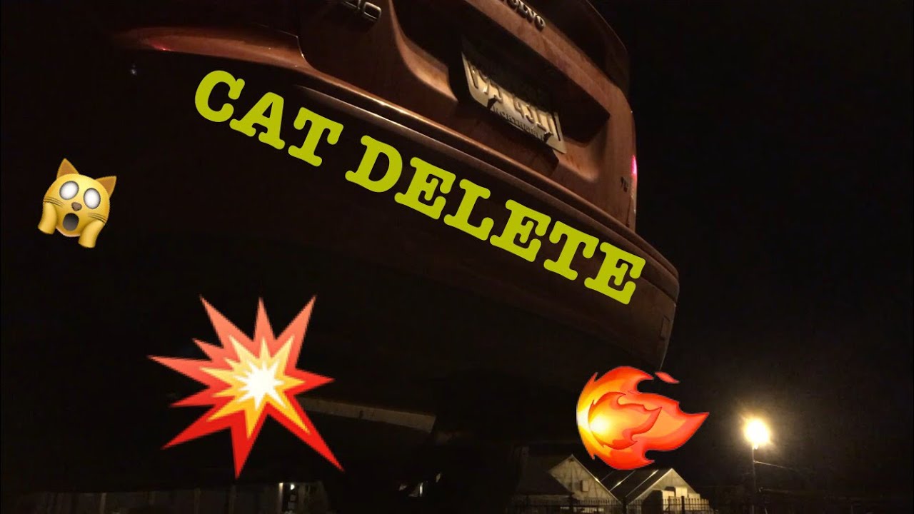 Volvo gets a cat delete - YouTube