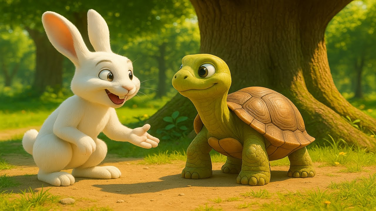 धीरे चलो तो जीत हो 🐢🏁 | हिंदी कहानी | Moral Story | Animated Kahani for Kids | Tortoise vs Hare ...