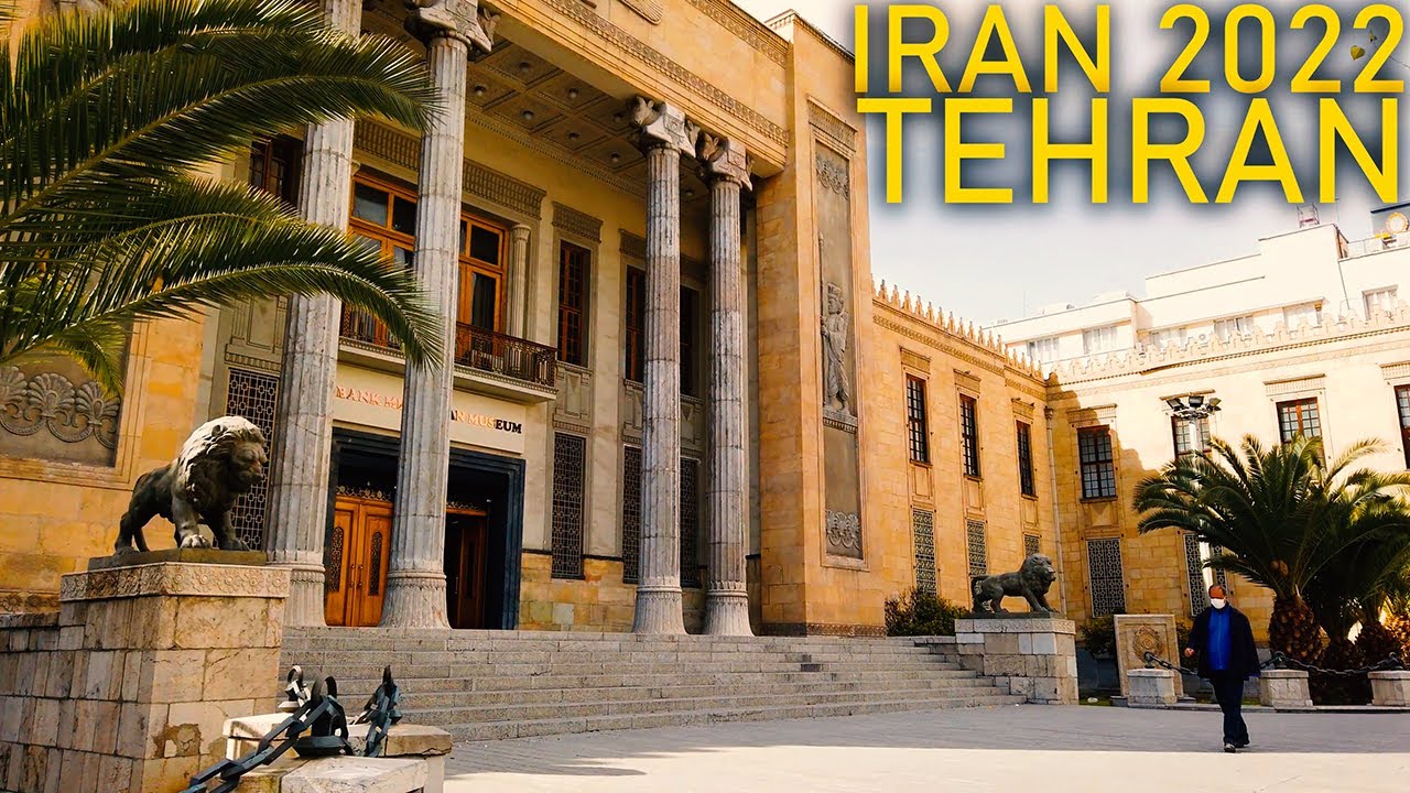 TEHRAN 2022: Walking Tour on Ferdowsi Street - IRAN 4K UHD 60fps - YouTube