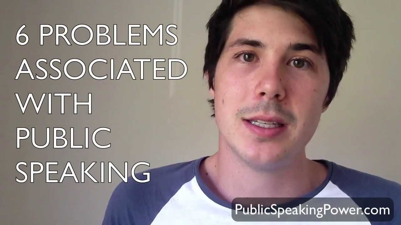 6 Problems Associated With Public Speaking - YouTube