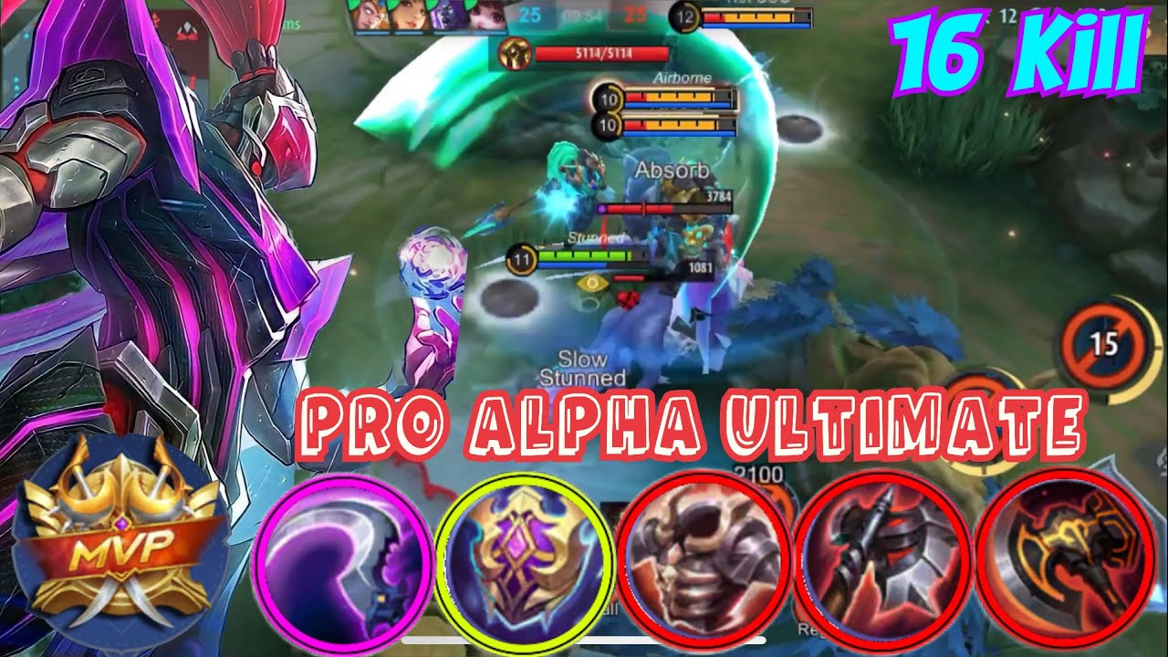 Legendary Alpha 100% Lifesteal Built Rank Mythic Honor #alpha #mobilelegends #mlbbcreatorcamp # ...
