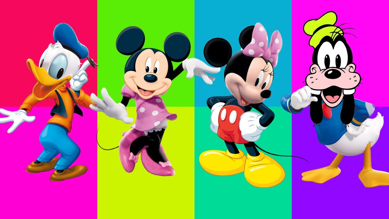 Wrong Heads Funny Mickey Mouse & Donald Duck Clubhouse - Finger Family ...