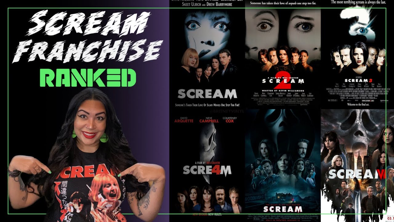 My Ranking Of The Scream Franchise - YouTube