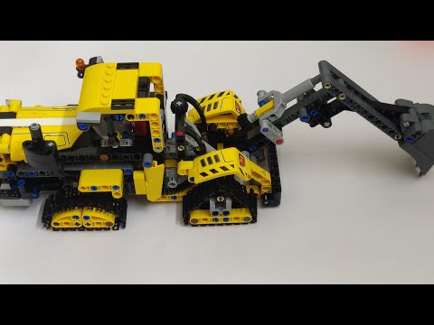 Lego Technic 42121 'B' model functions overview - YouTube