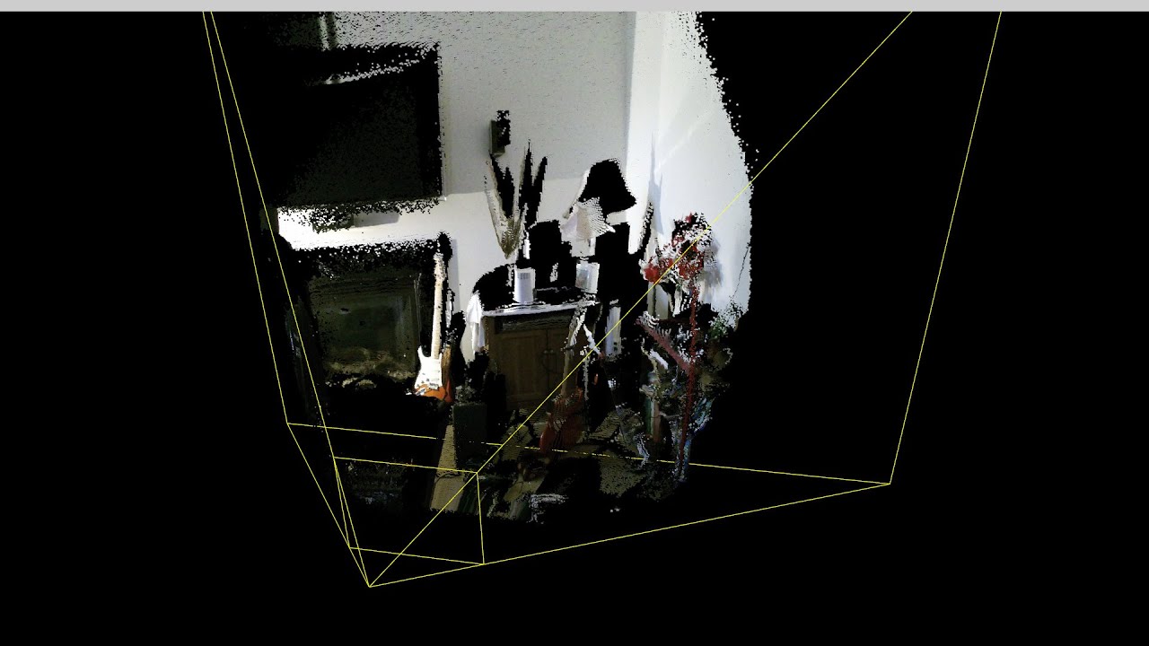 Kinect Point Cloud Rendering - YouTube