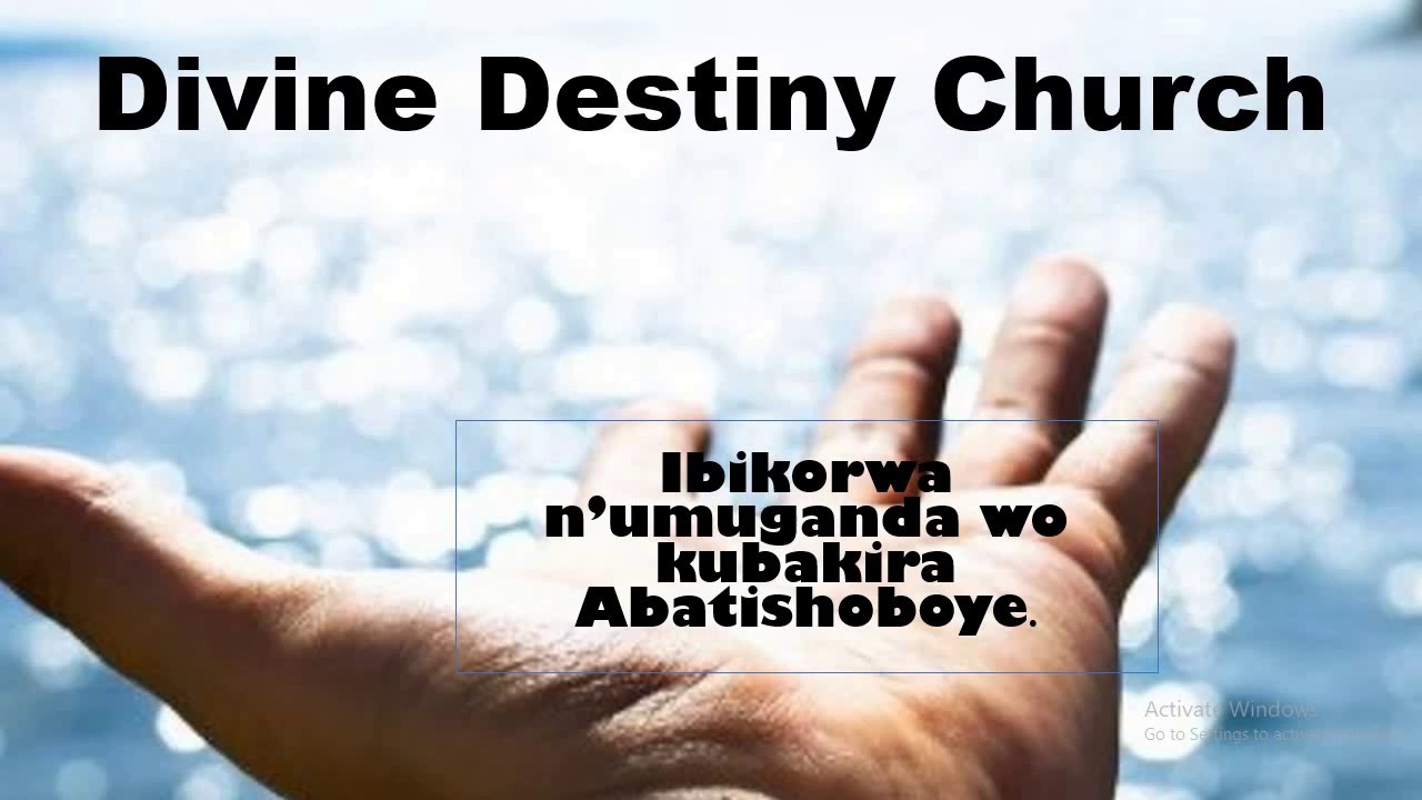Divine Destiny Church, Ibikorwa n'Umuganda wo Kubakira Abatishoboye ...