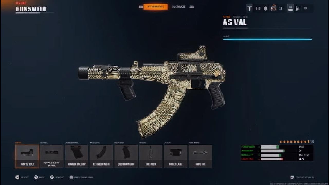 Black ops 6 best AS VAL Zombies attachment - YouTube