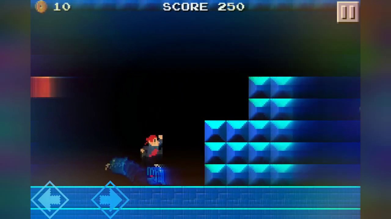 Playing super mega runners. - YouTube