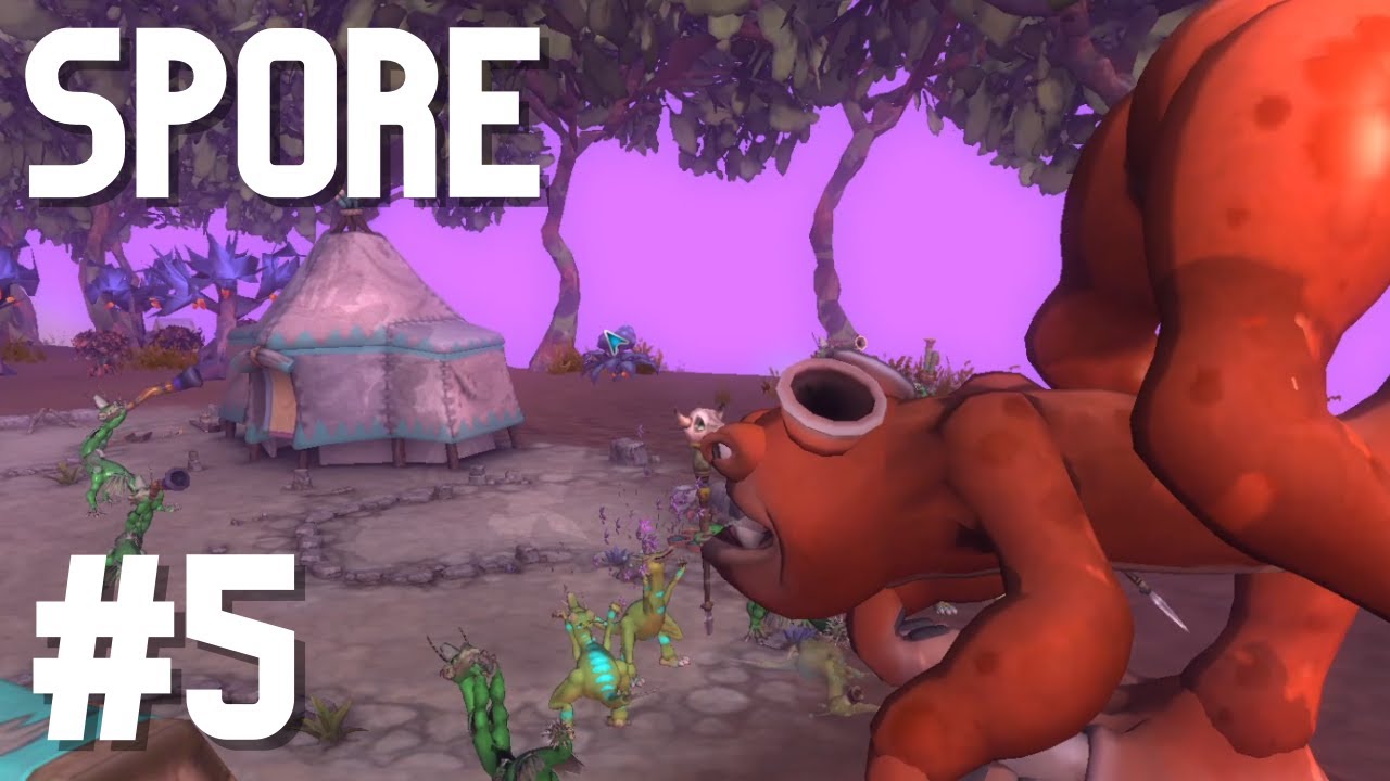 Let's Play Spore - Part 5 | The Tribal Stage - YouTube