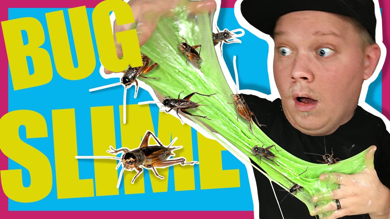 DIY Edible Slime with BUGS!! *Super GROSS!!!* - YouTube