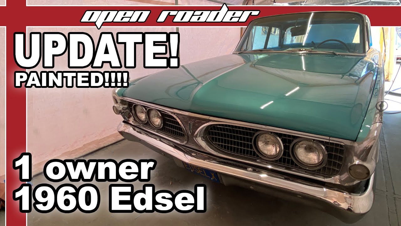 Andrea 'Enthal's 1960 Edsel | Update - It's got PAINT! 4k - YouTube