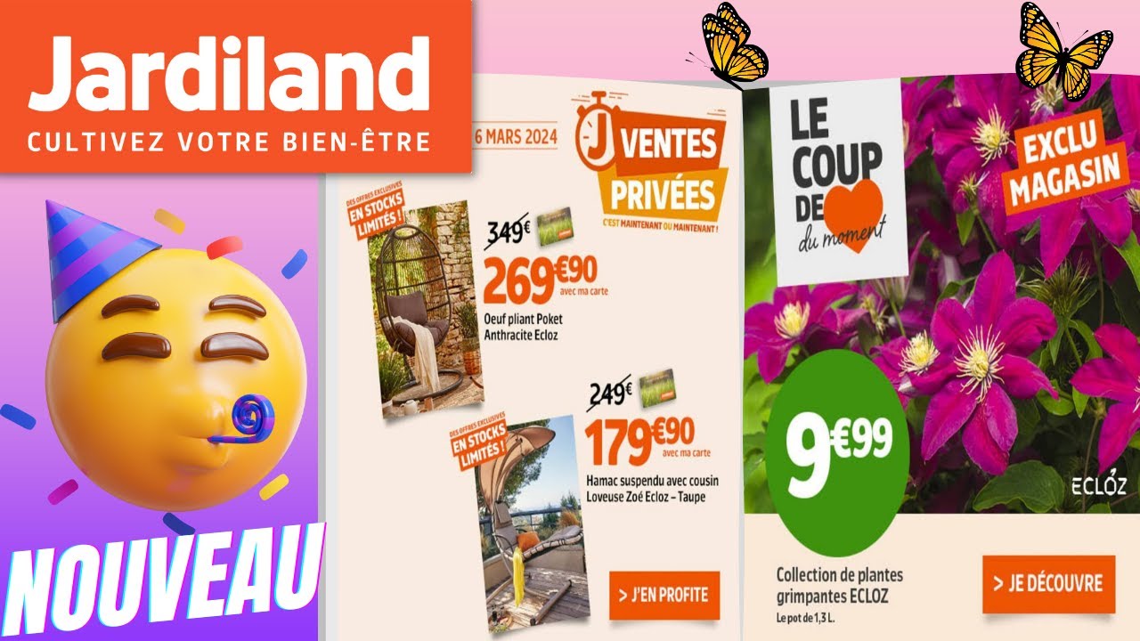 catalogue JARDILAND du 27 février au 6 mars 2024 📢 Arrivage - FRANCE ...