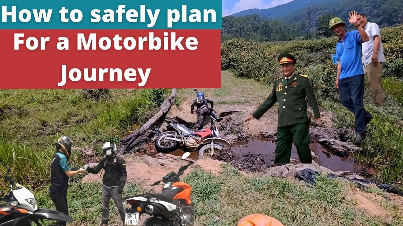 How to safely plan for a motorbike journey - YouTube