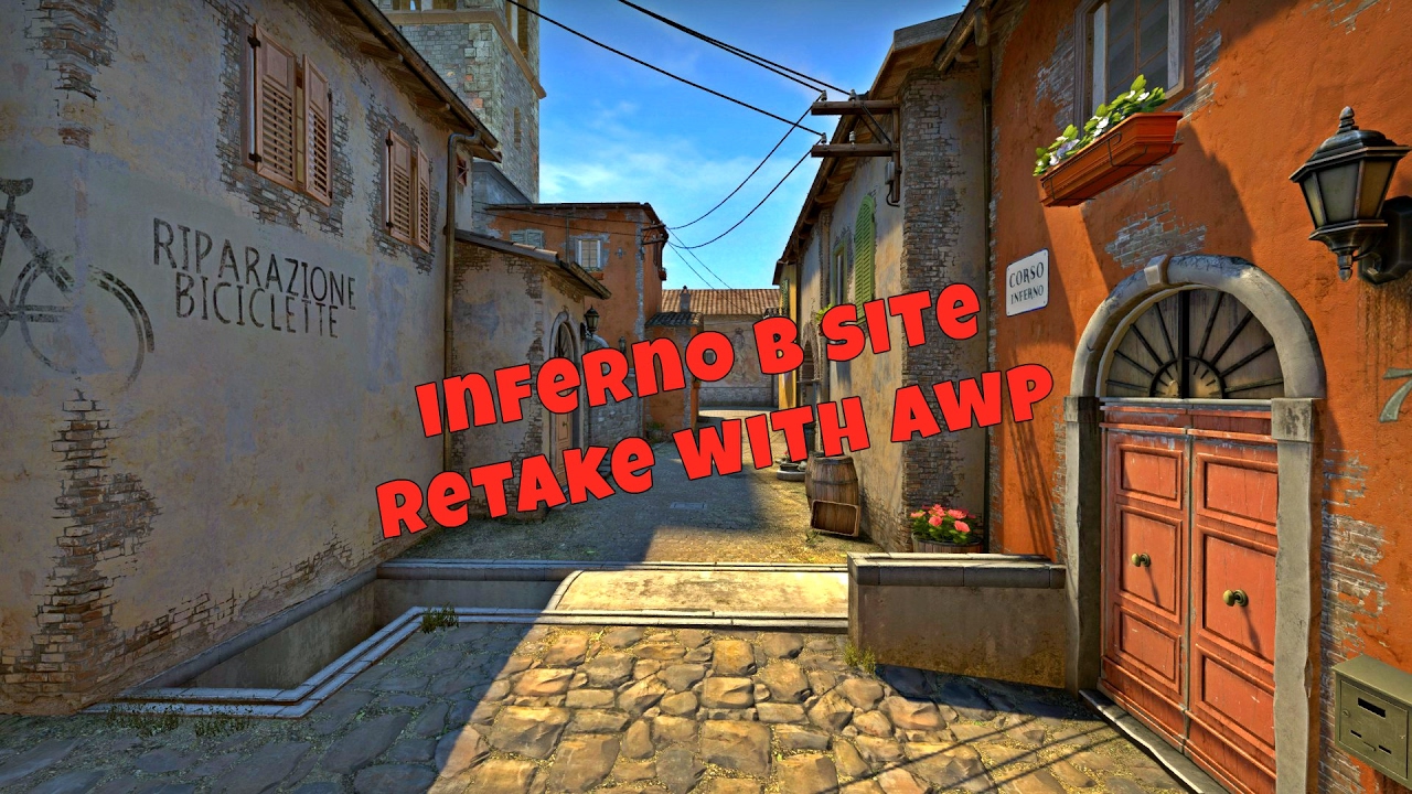 CS:GO Inferno B site retake - YouTube