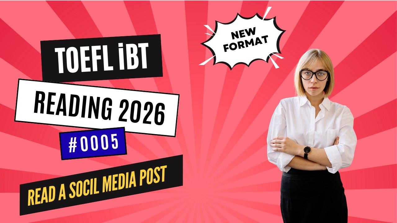 [2026] TOEFL iBT Reading Read an email [2 Questions] | Step-by-Step ...