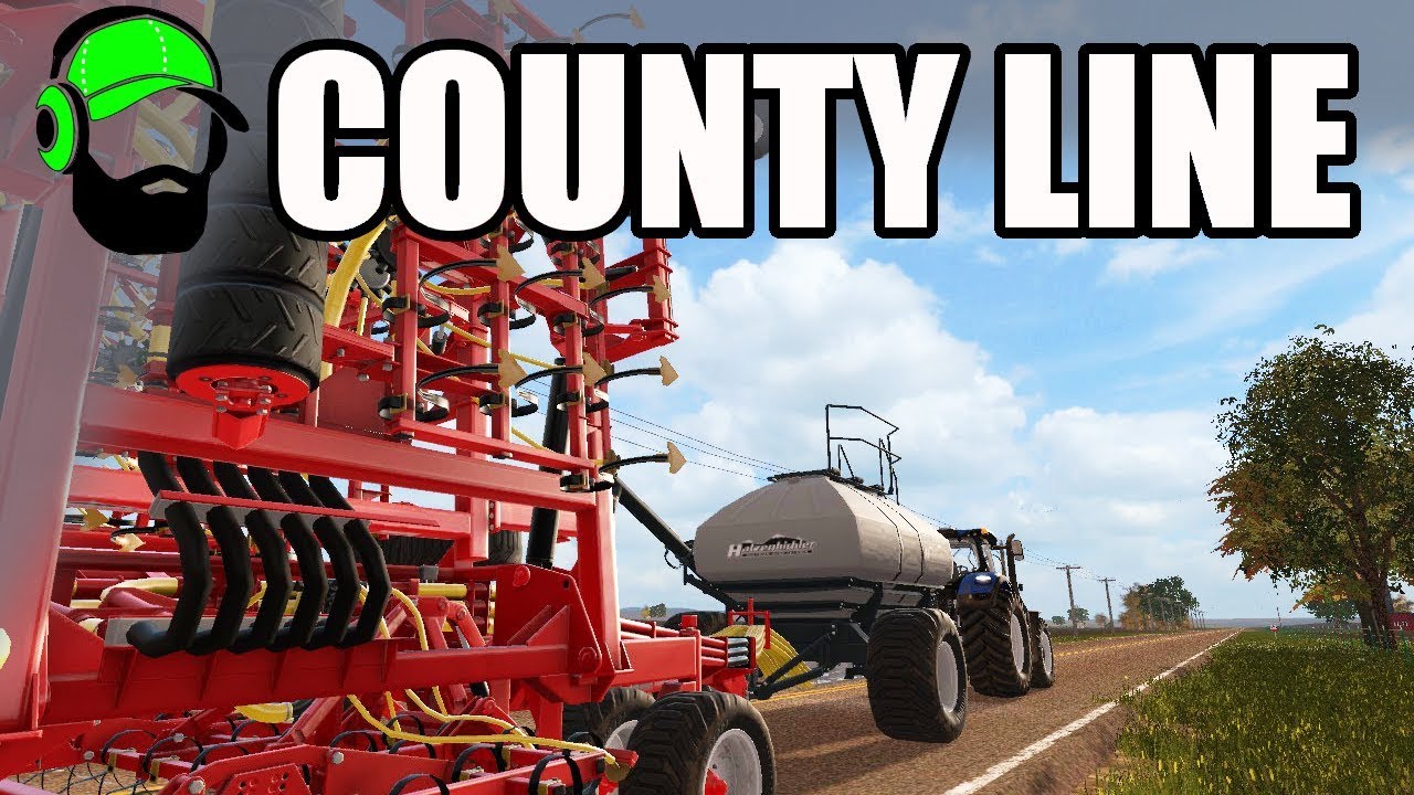 Farming Simulator 17 - County Line - New seeder for spring #FS17 - YouTube