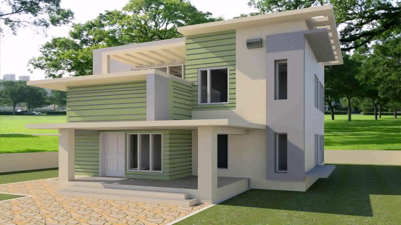 Modern House Designs Revit - YouTube