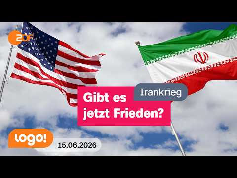 Was bedeutet das Iran-USA-Abkommen für den Krieg? | logo!-Nachrichten vom 15.06.26