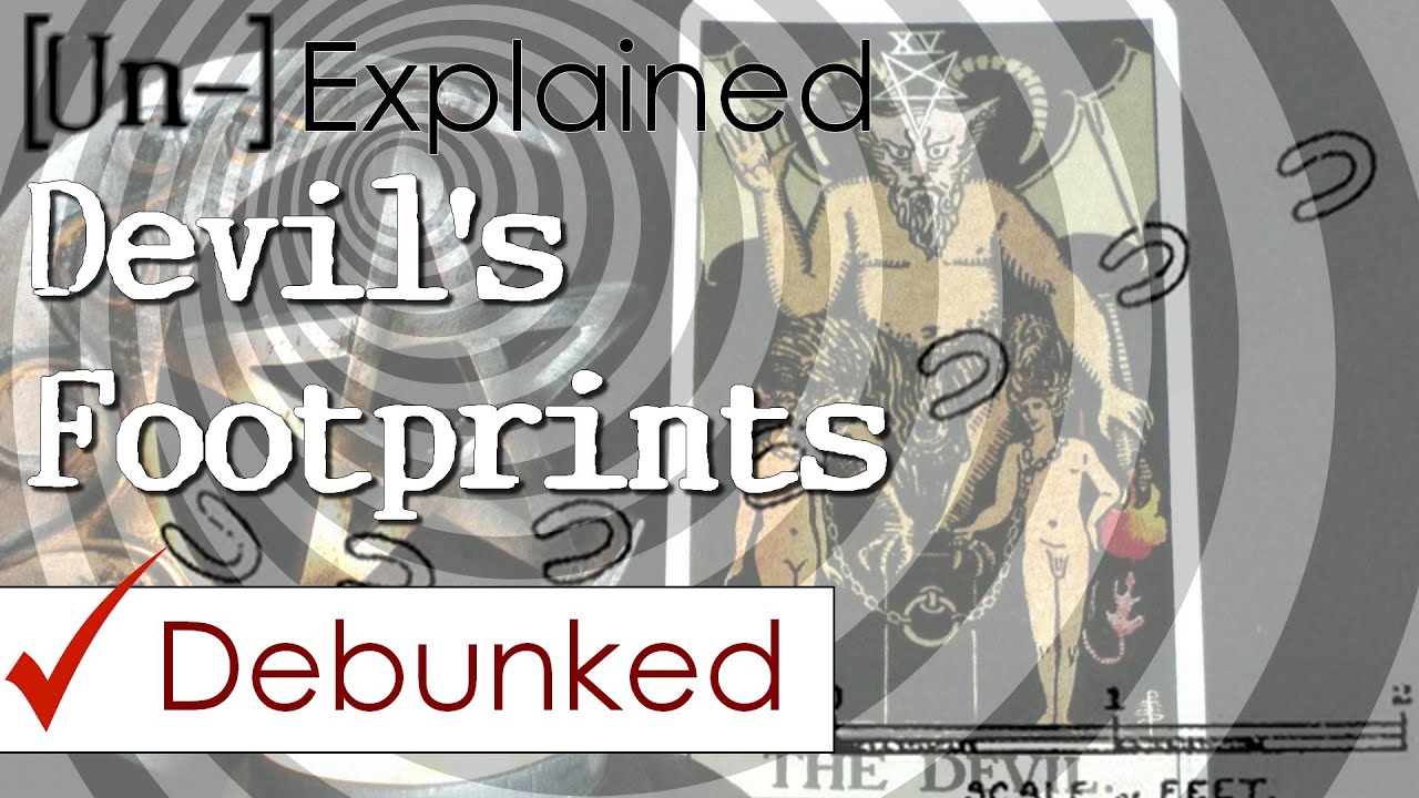 Devil's Footprints - Explained and Debunked - YouTube