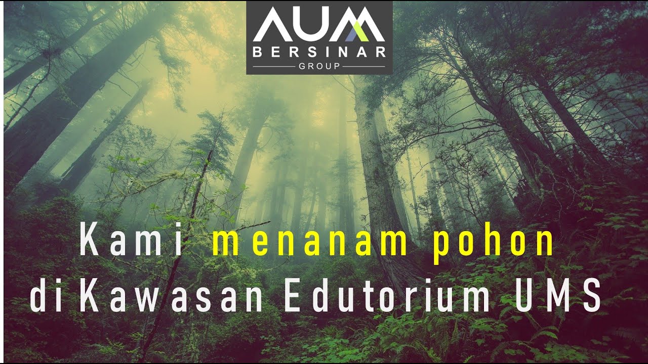 TANAM POHON DI EDUTORIUM UMS - YouTube