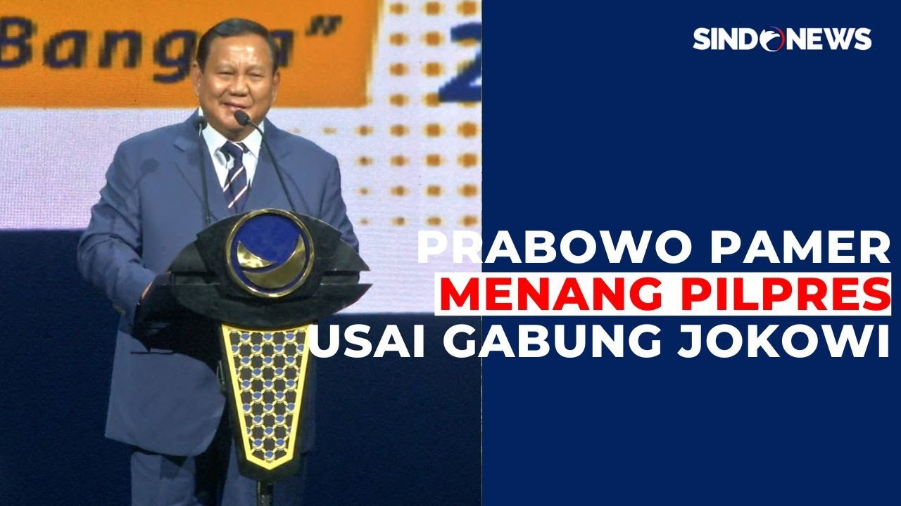 Pernah Kalah dari Jokowi, Prabowo Pamer Menang Pilpres 2024: Sorry Yee ...
