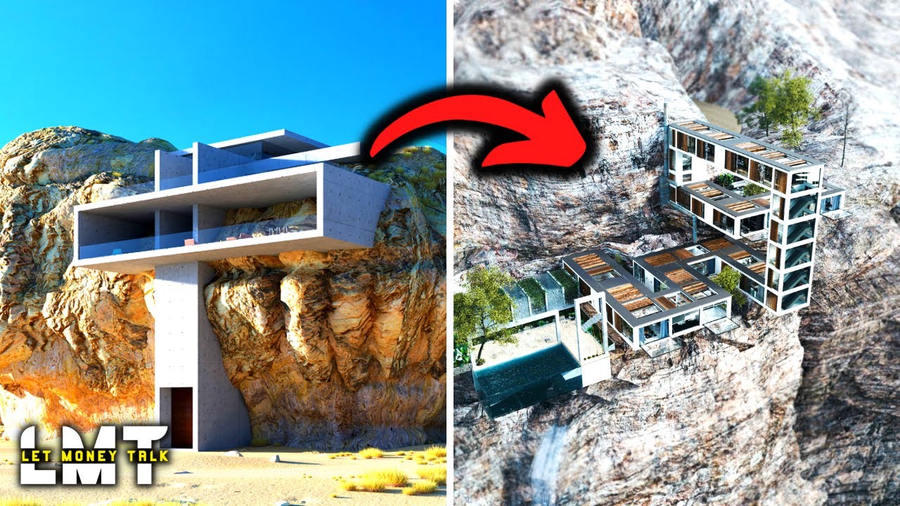 The Most Beautiful Homes Built Into Nature - YouTube