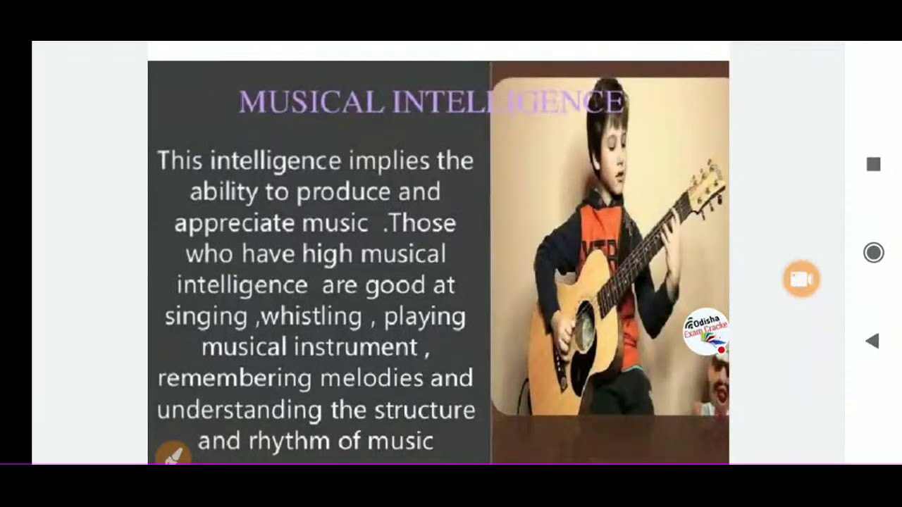 Musical intelligence ability ! - YouTube