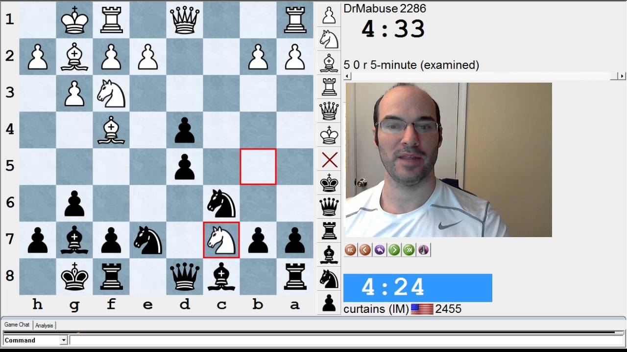 IM Greg Shahade plays an hour of 5 minute chess on the ICC! - YouTube