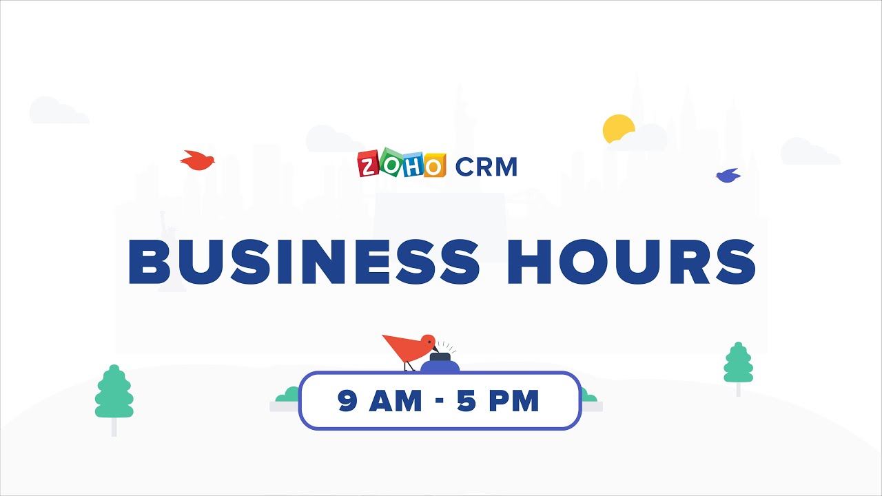 Define the operational hours of your organization with Zoho CRM ...