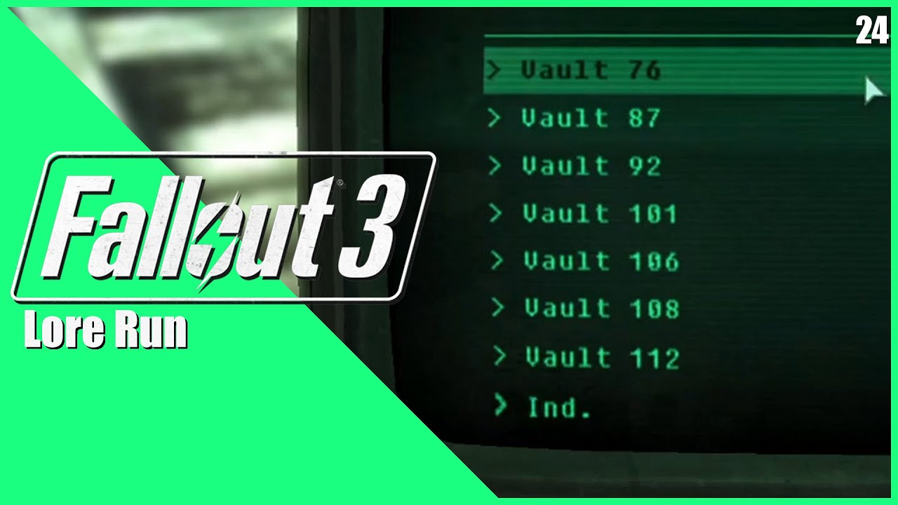 Esplorazione compulsiva della Cittadella - FALLOUT 3 Lore Run #24 - YouTube