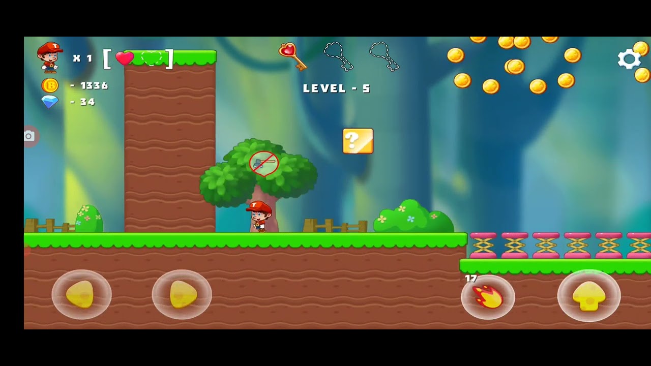 Super Mano Bros. Hit old good game as Super Mario Bros:)Action.Level 5 ...
