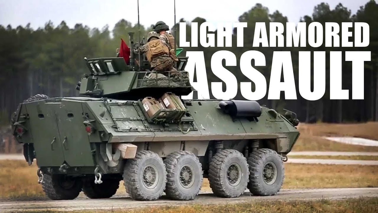 LAV-25 Decimates FOB - SQUAD - YouTube