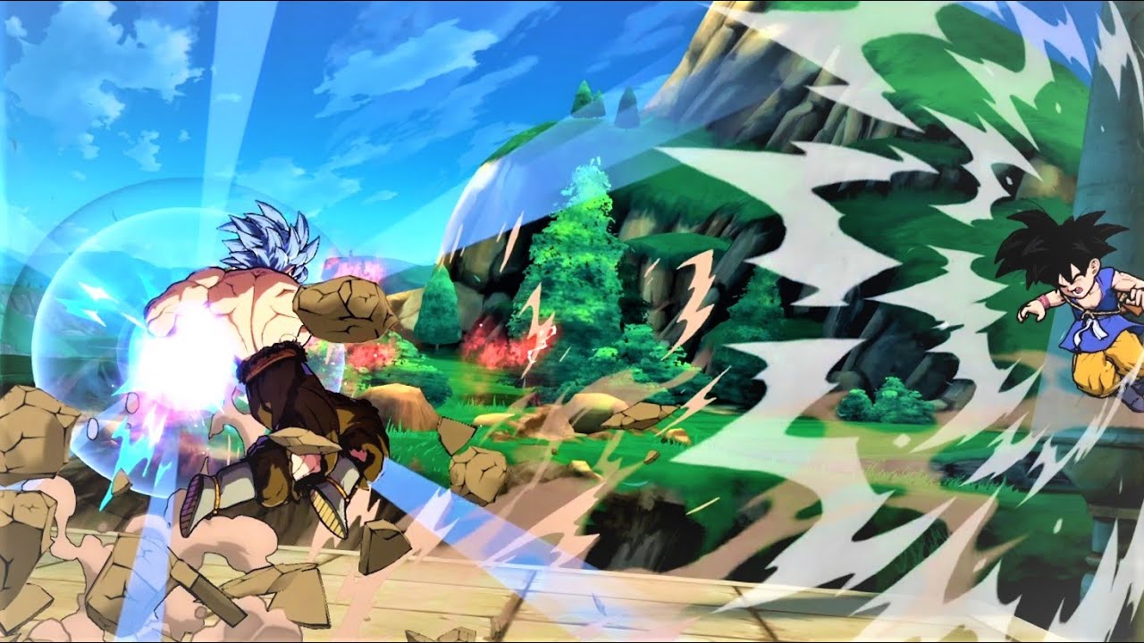 [DBFZ] UI Goku New Route (1.32) - YouTube