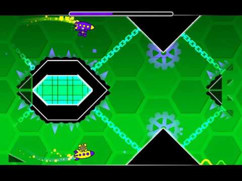 Geometry Dash Hexagon Force "CREEPER" - YouTube