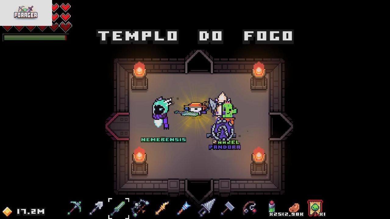 Forager | Templo do Fogo | Dungeon | PS5 - YouTube