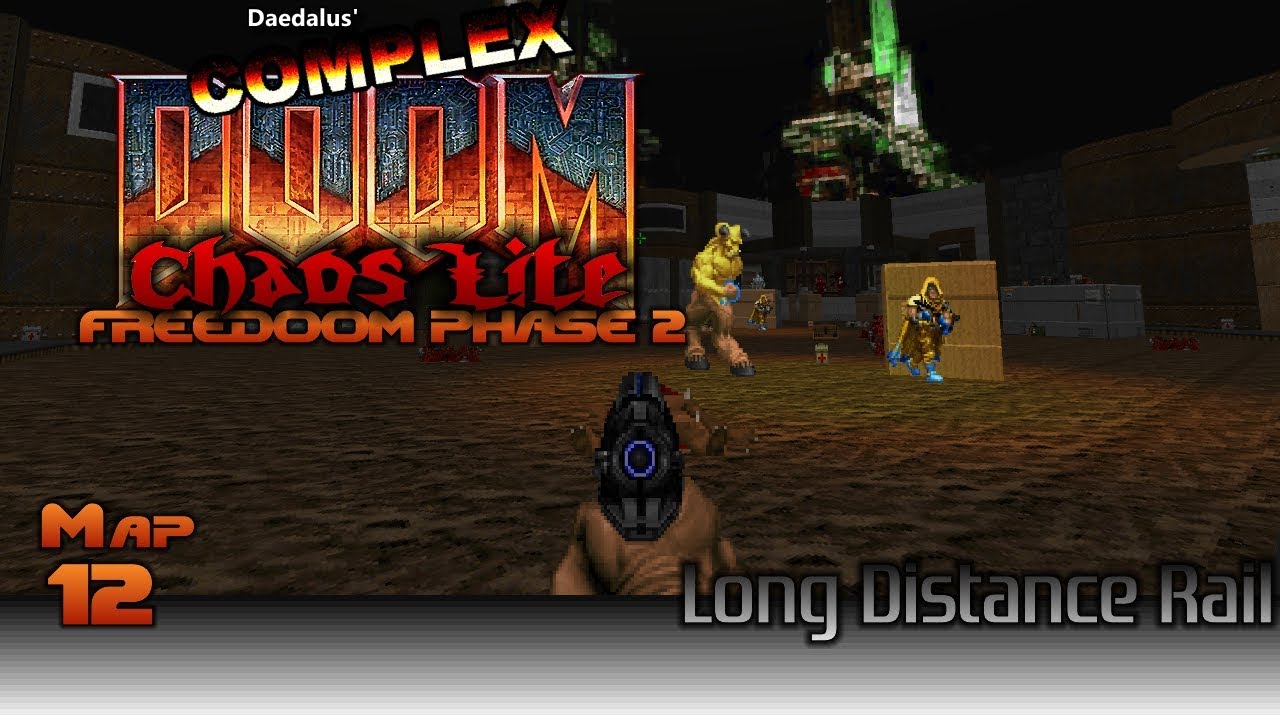 FreeDoom Phase 2 w/ Complex Doom: Chaos Lite - Part 7 - Long Distance ...